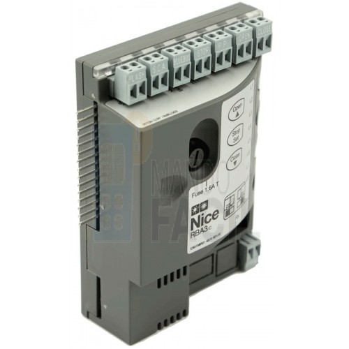 Cuadro de maniobras NICE RBA3/C - NICE - Mandos garaje - Mando a distancia